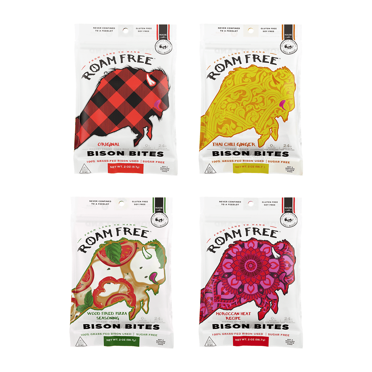 Bison Bites Variety Pack | Roam Free Ranch